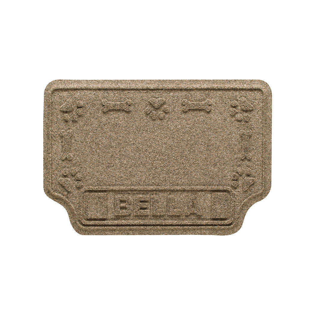 WaterHog® Drool Hog Personalized Bowl Mat - Do Your Worst